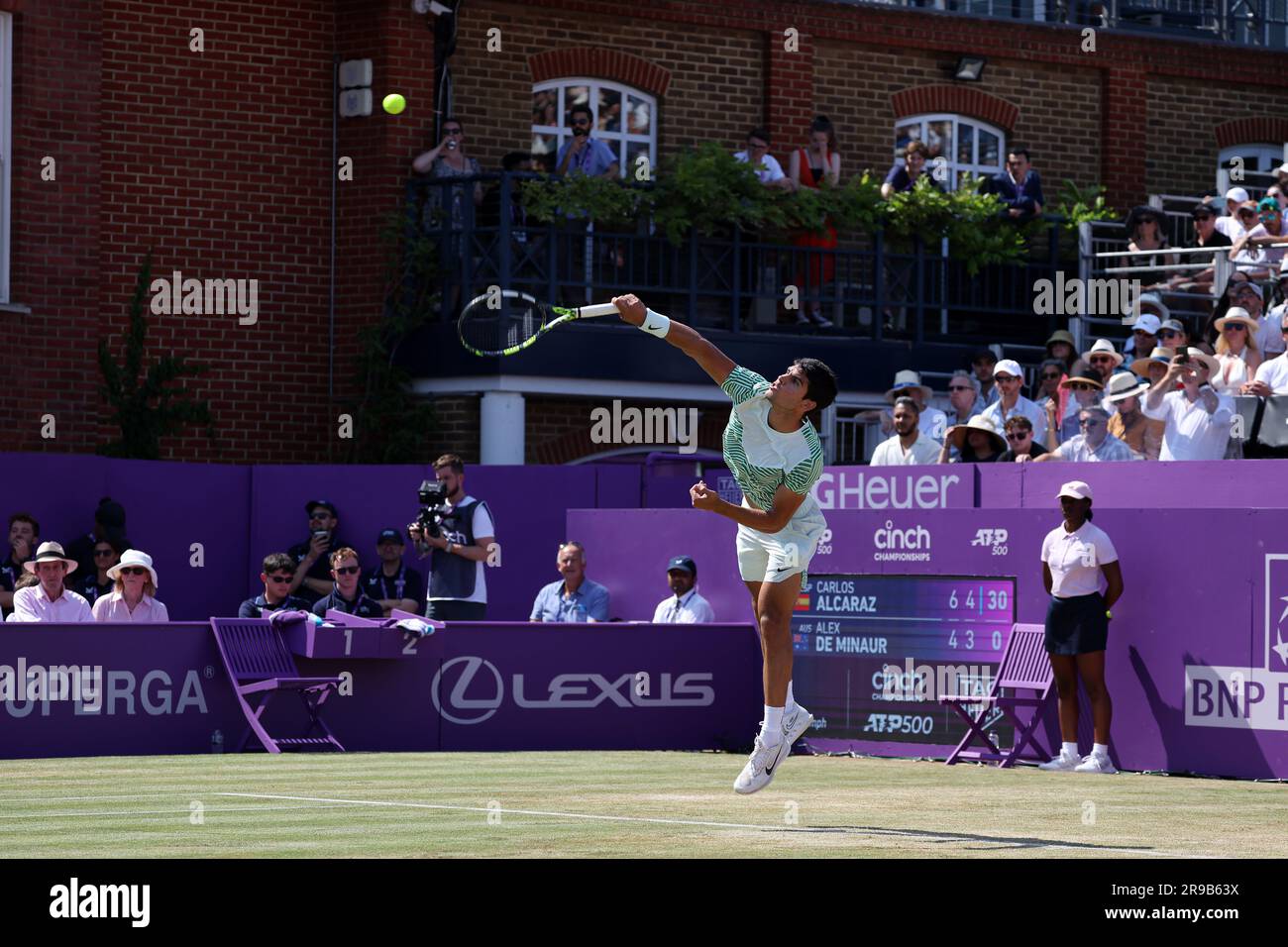 25th June 2023; Cinch Championships, Queens Club, West Kensington ...