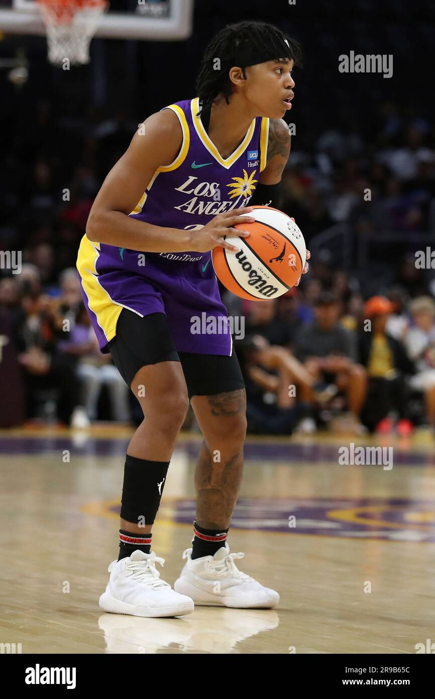 LOS ANGELES, CA - JUNE 25: Los Angeles Sparks Destanni Henderson (24 ...