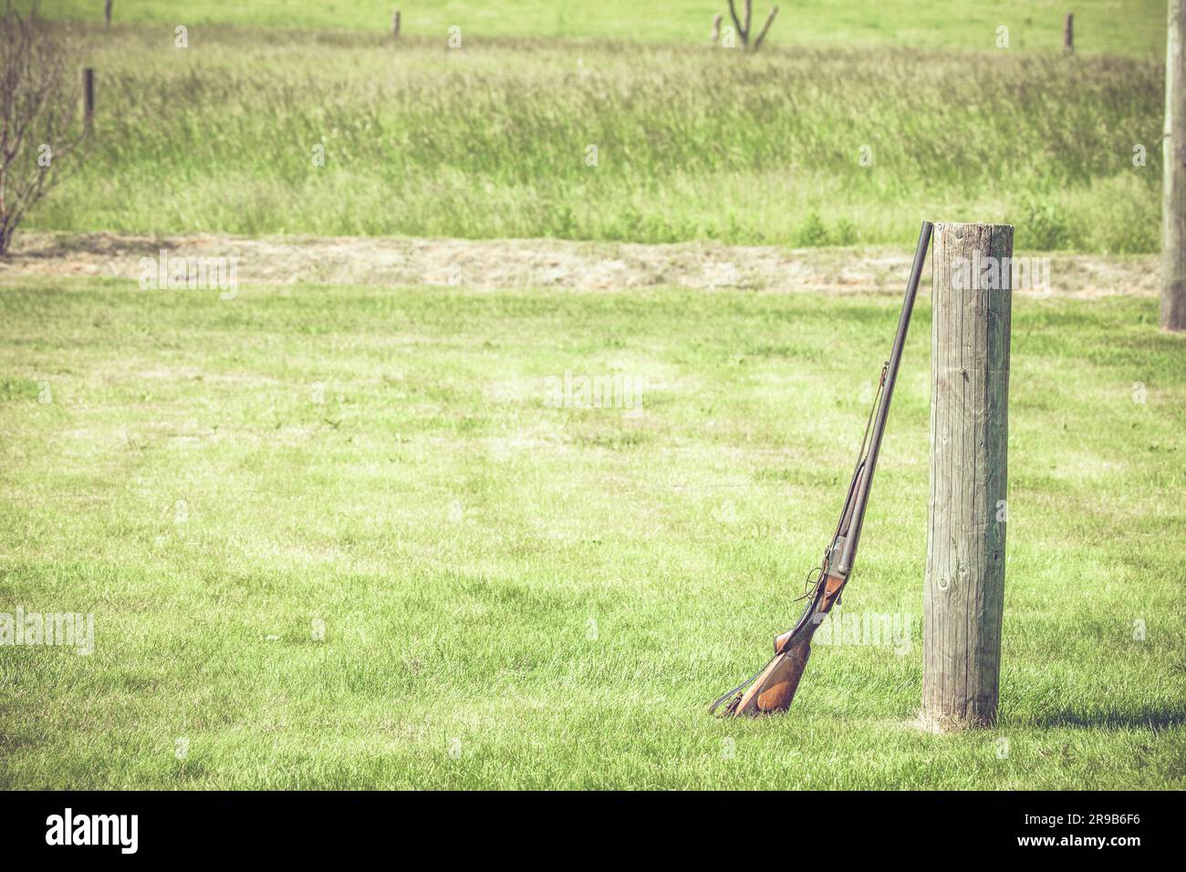 Wooden shooting range hi-res stock photography and images - Alamy