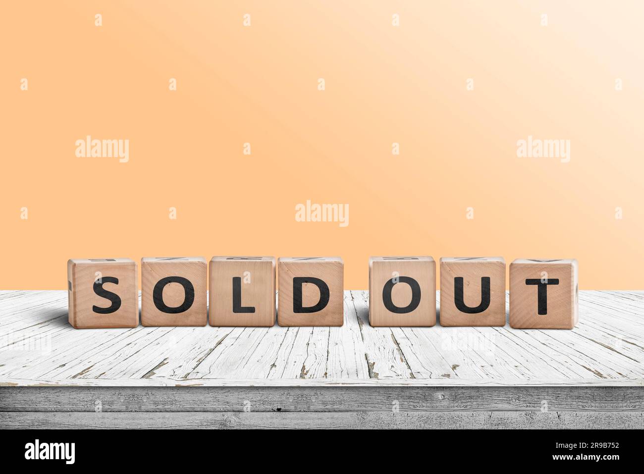 Sold out sign hi-res stock photography and images - Alamy