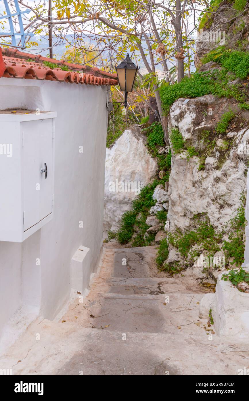 Anafiotika is a scenic tiny neighborhood of Athens, part of the old ...