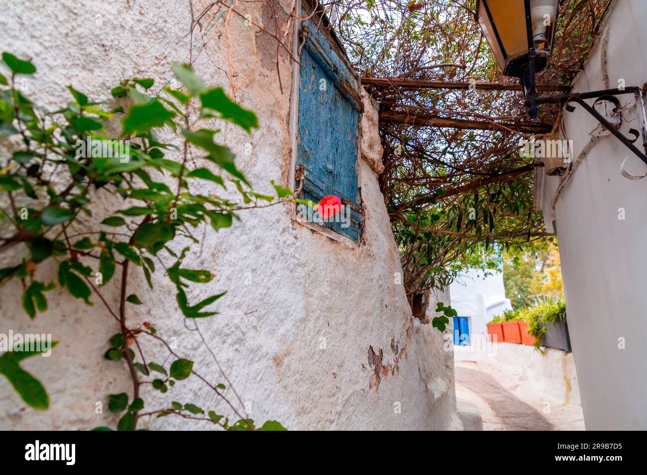 Anafiotika is a scenic tiny neighborhood of Athens, part of the old ...