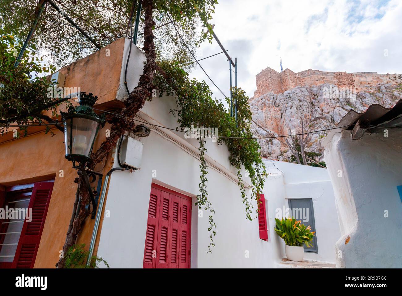 Anafiotika is a scenic tiny neighborhood of Athens, part of the old ...