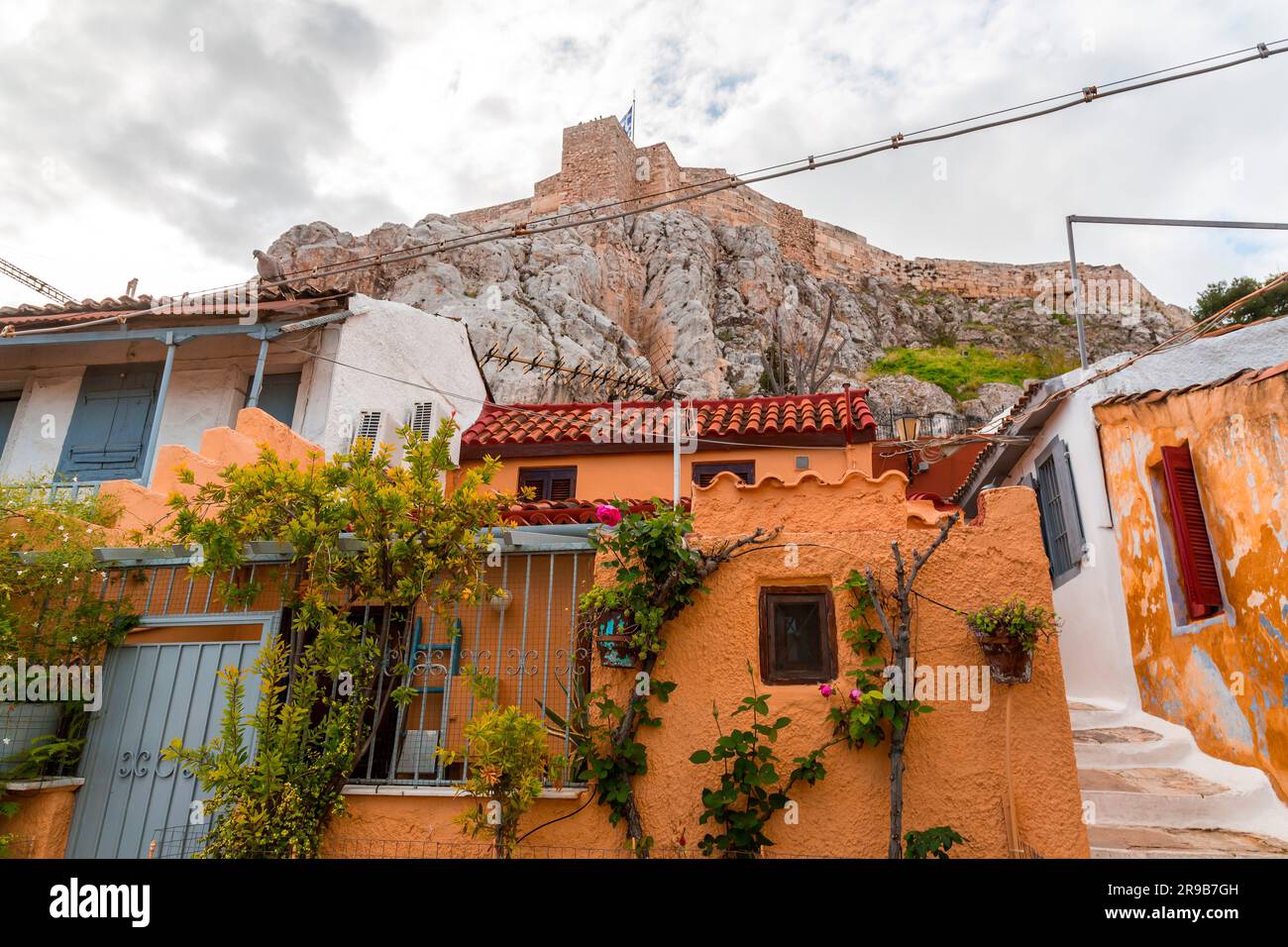 Anafiotika is a scenic tiny neighborhood of Athens, part of the old ...
