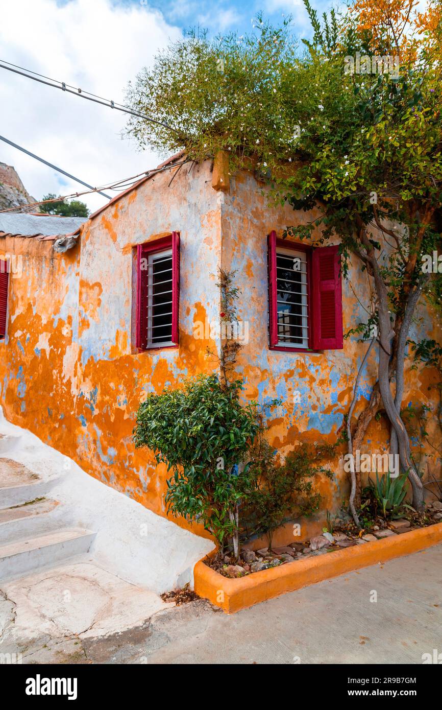 Anafiotika is a scenic tiny neighborhood of Athens, part of the old ...