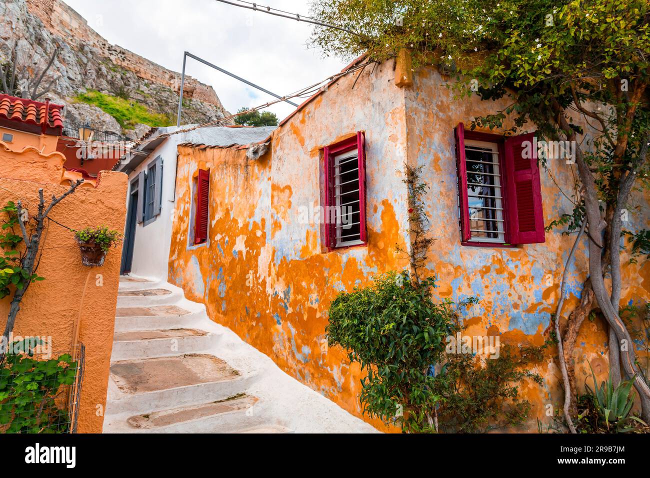 Anafiotika is a scenic tiny neighborhood of Athens, part of the old ...