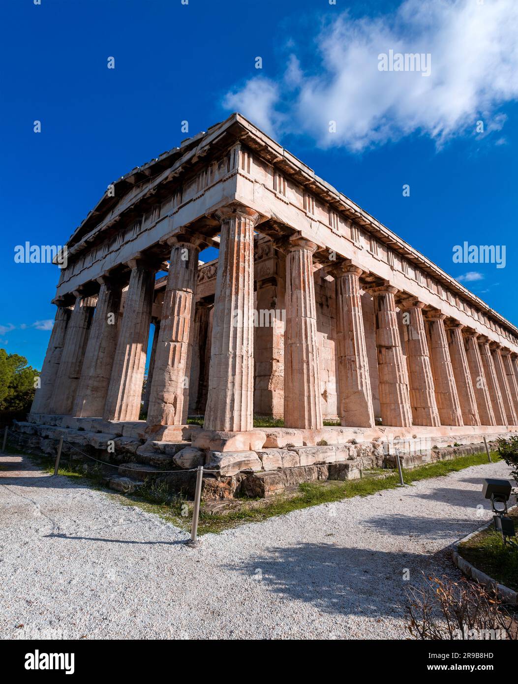 The Temple of Hephaestus or Hephaisteion is a well-preserved Greek ...