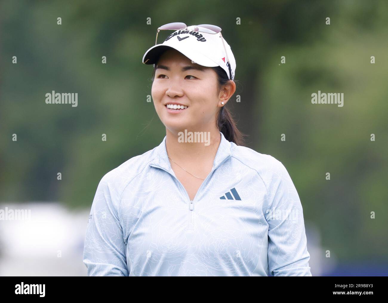 Springfield, United States. 25th June, 2023. Rose Zhang stands on the ...