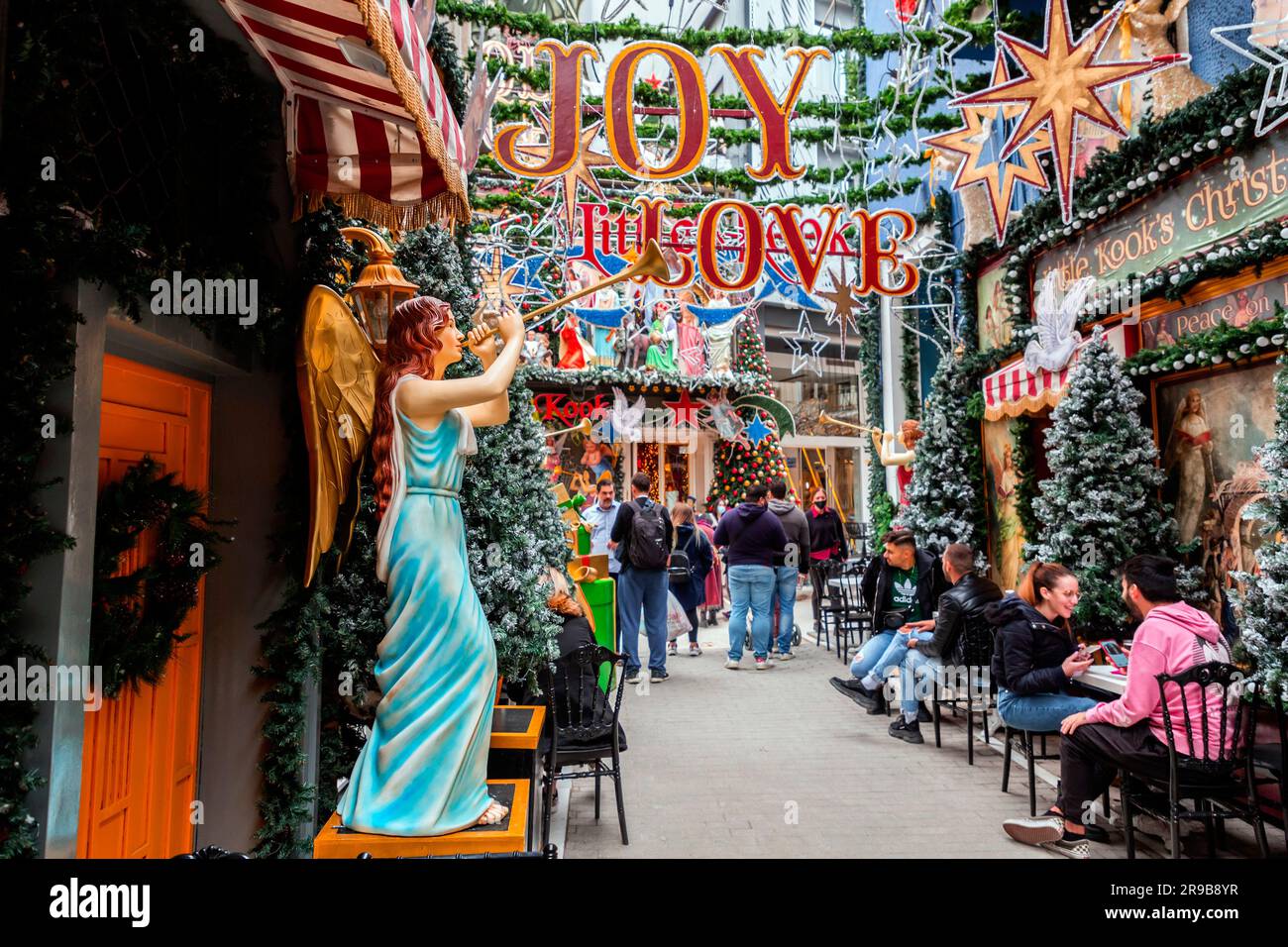 Athens, Greece - 25 Nov 2021: Psyri is a gentrified neighbourhood in ...