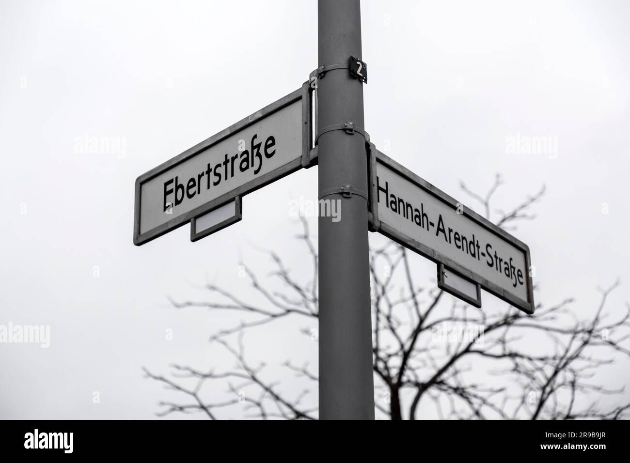 Berlin, Germany - December 15, 2021: Street sign in Berlin, Germany ...