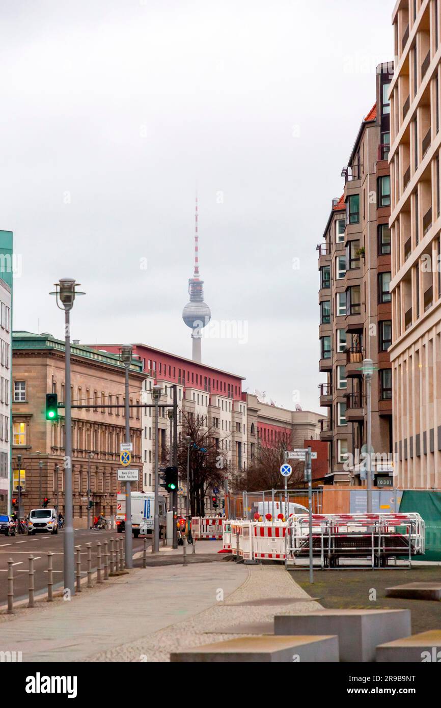 Berlin, Germany - December 15, 2021: Berlin Television Tower or ...