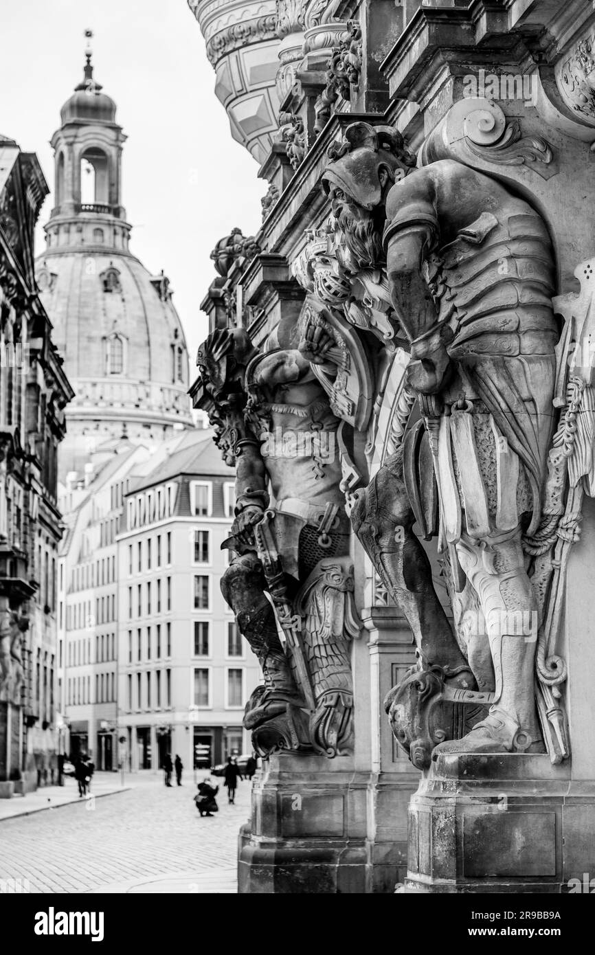 The ancient George Gate or Georgentor in the old town, Altstadt of ...