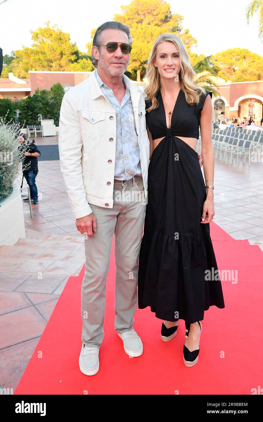 Chaff, Italy. 25th June, 2023. Pula : Filming Italy Sardinia Festival ...