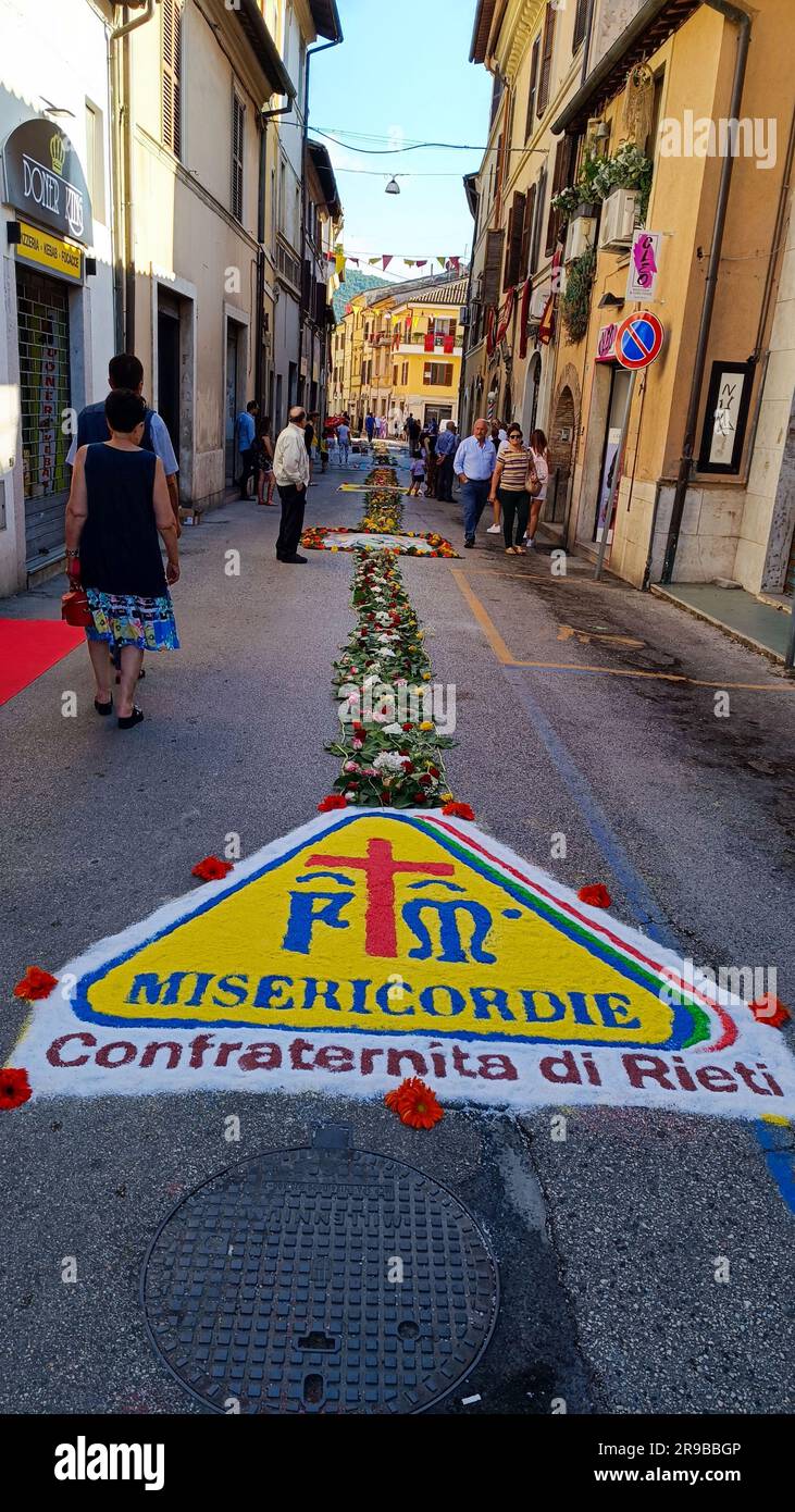 Processione dei Ceri ed infiorata / Procession of candles and flower ...