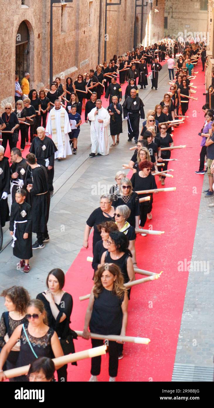 Processione dei Ceri ed infiorata / Procession of candles and flower ...