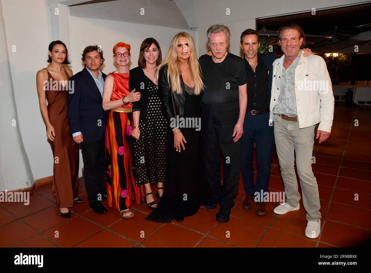 Chaff, Italy. 25th June, 2023. Pula : Filming Italy Sardinia Festival ...