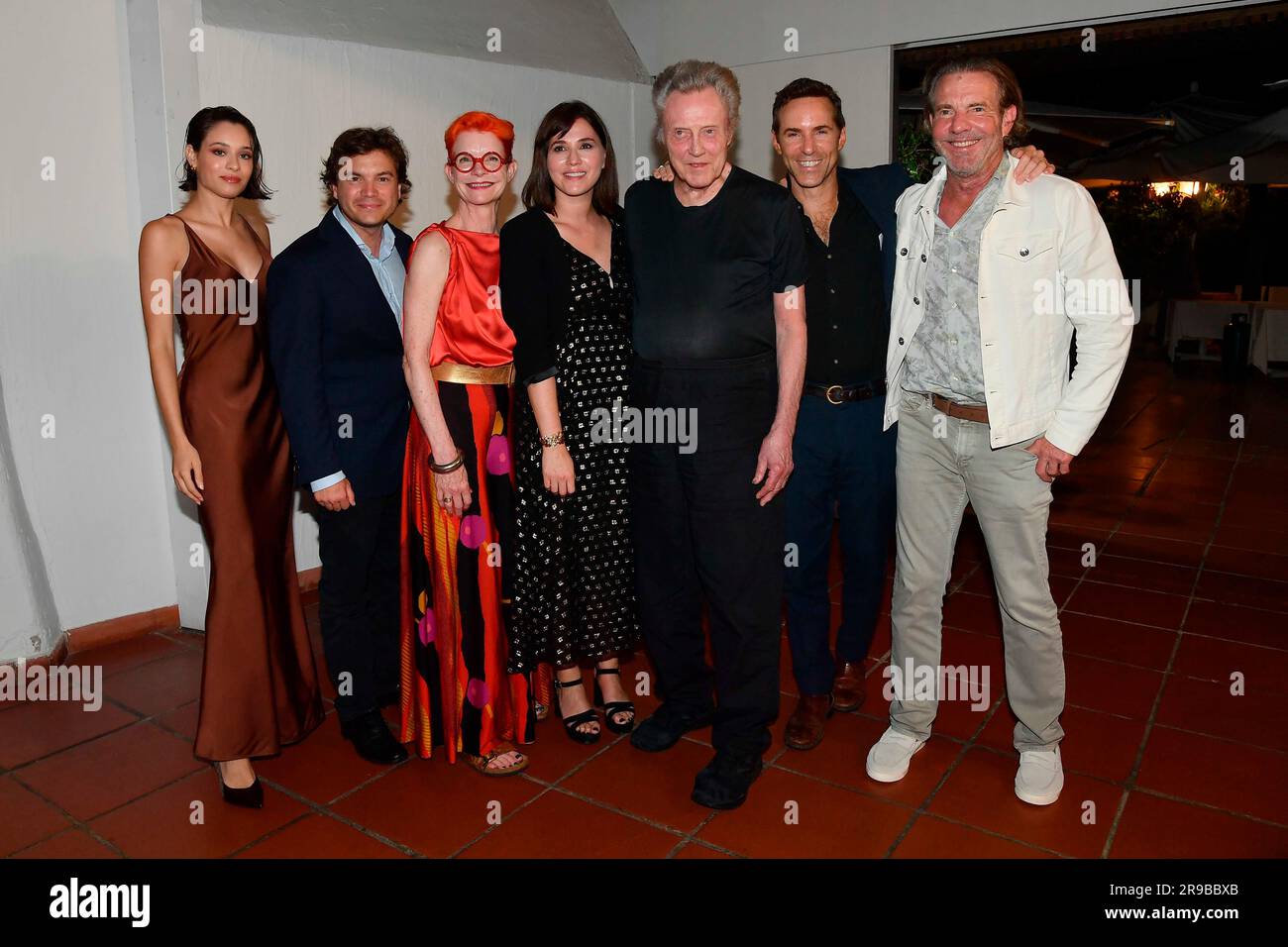 Chaff, Italy. 25th June, 2023. Pula : Filming Italy Sardinia Festival ...