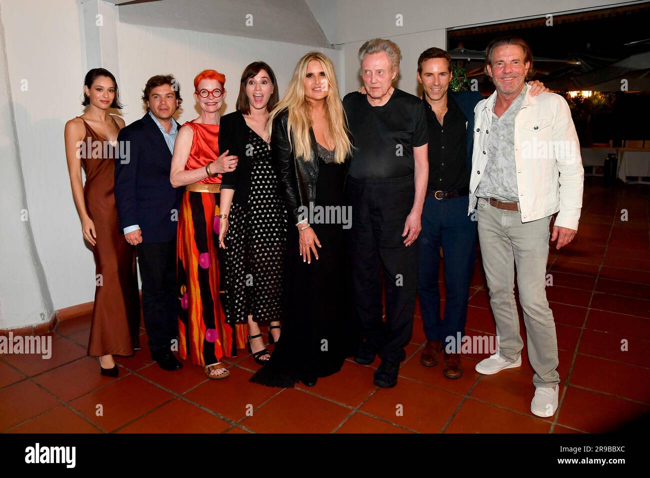 Chaff, Italy. 25th June, 2023. Pula : Filming Italy Sardinia Festival ...