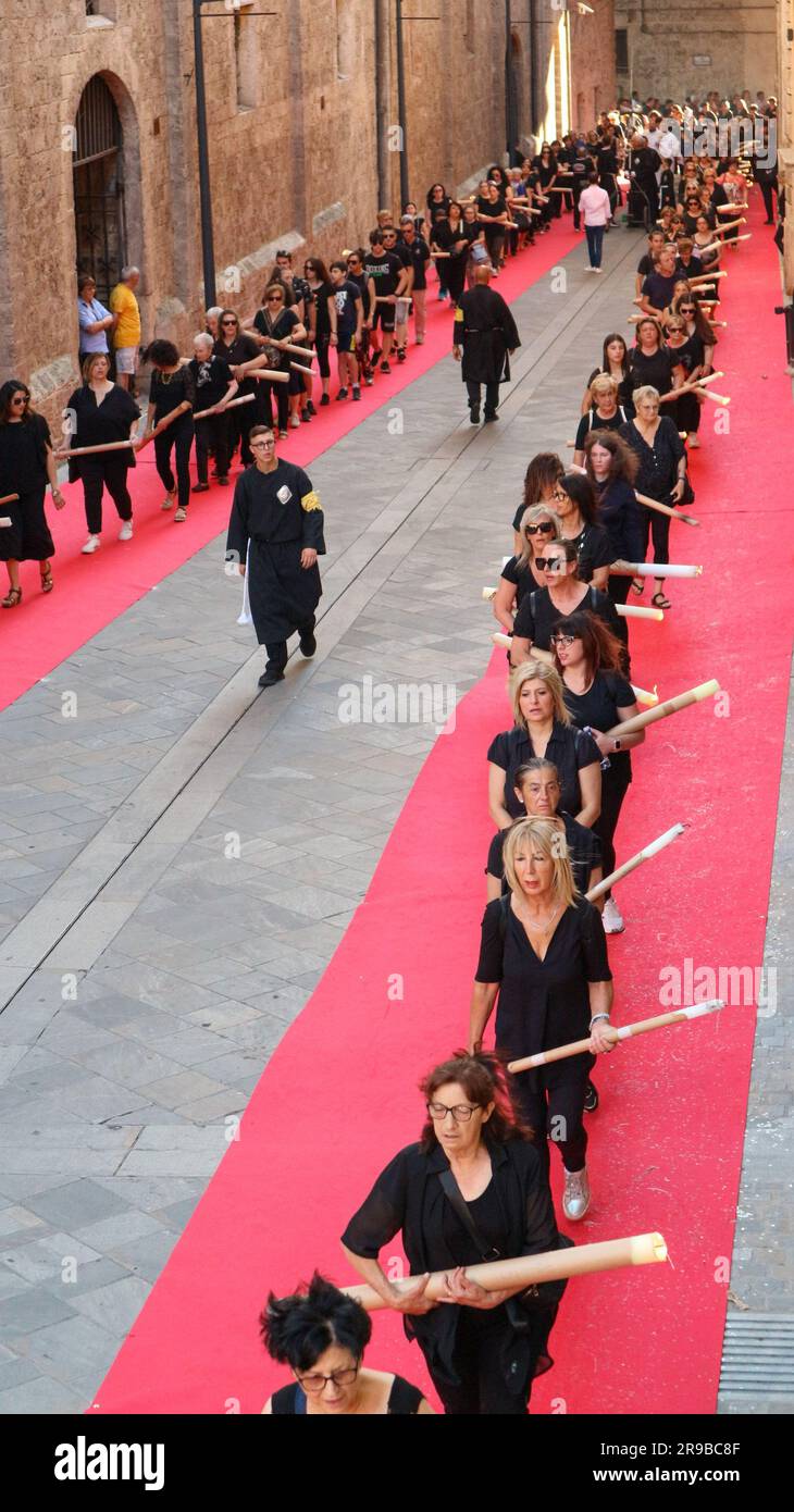 Processione dei Ceri ed infiorata/Procession of candles and flower ...