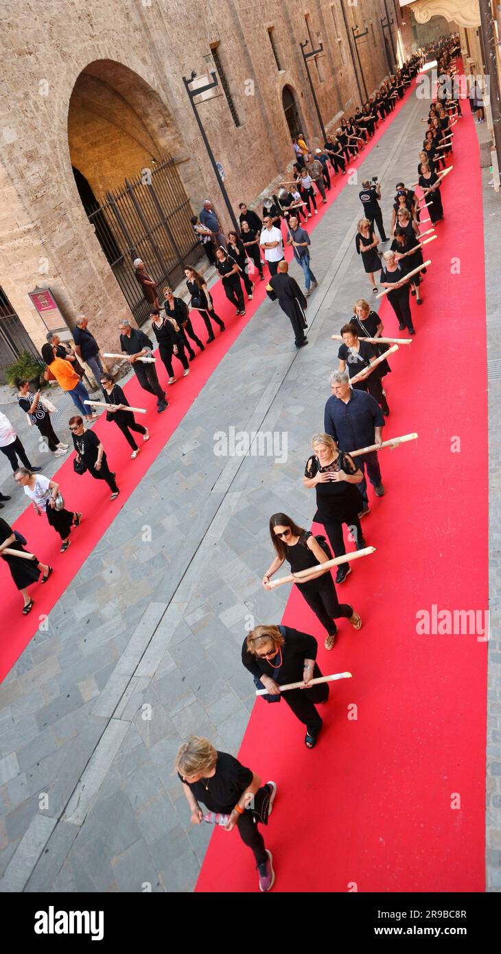 Processione dei Ceri ed infiorata/Procession of candles and flower ...