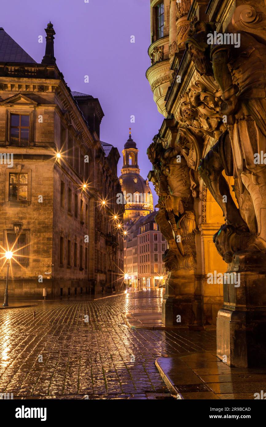 The ancient George Gate or Georgentor in the old town, Altstadt of ...