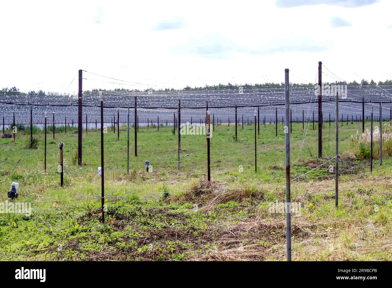 Radio astronomy antenna in Pushchino observatory, Russia Stock Photo ...