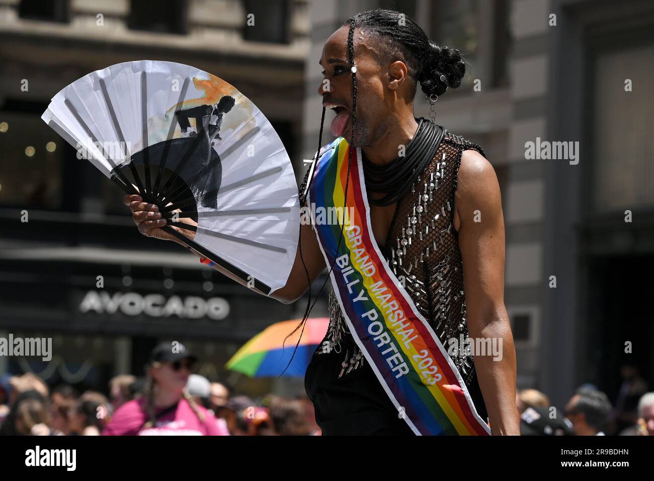 New York, USA. 25th June, 2023. Actor and designated Grand Marshal ...