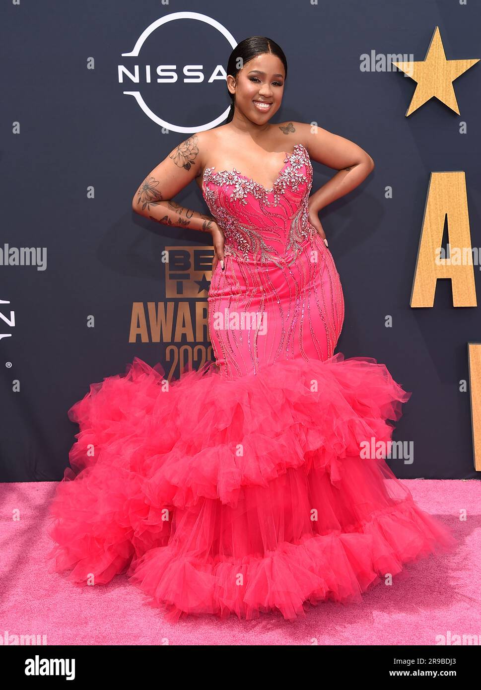 Los Angeles, USA. 25th June, 2023. Pabi Cooper arriving at the BET ...