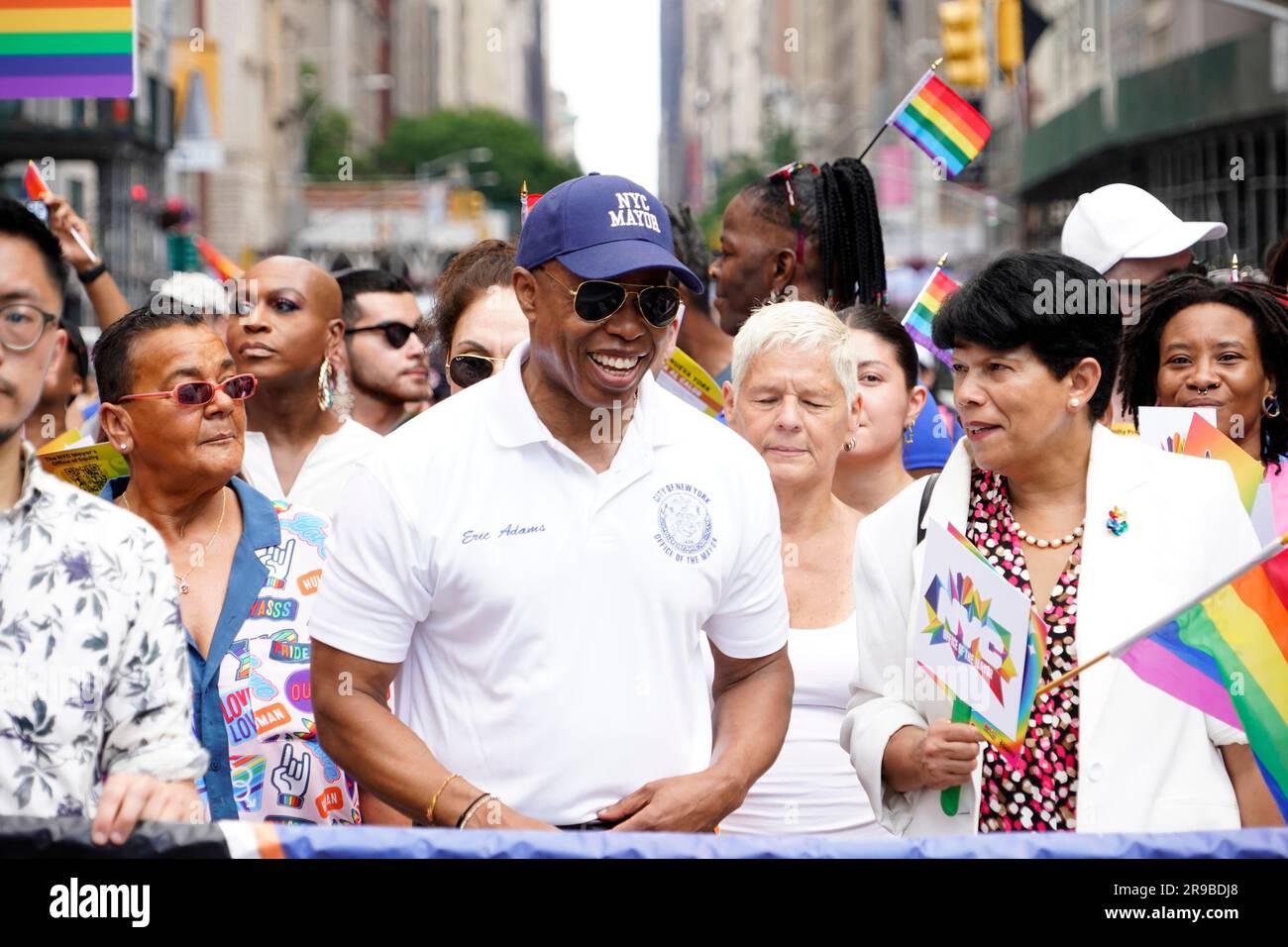 New York, New York, USA. 25th June, 2023. New York City Mayor Eric ...