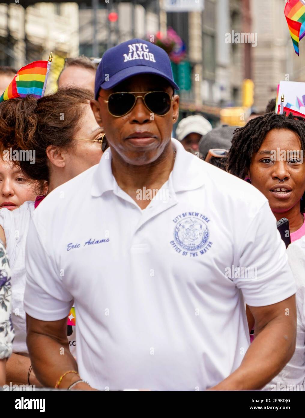 New York, New York, USA. 25th June, 2023. New York City Mayor Eric ...