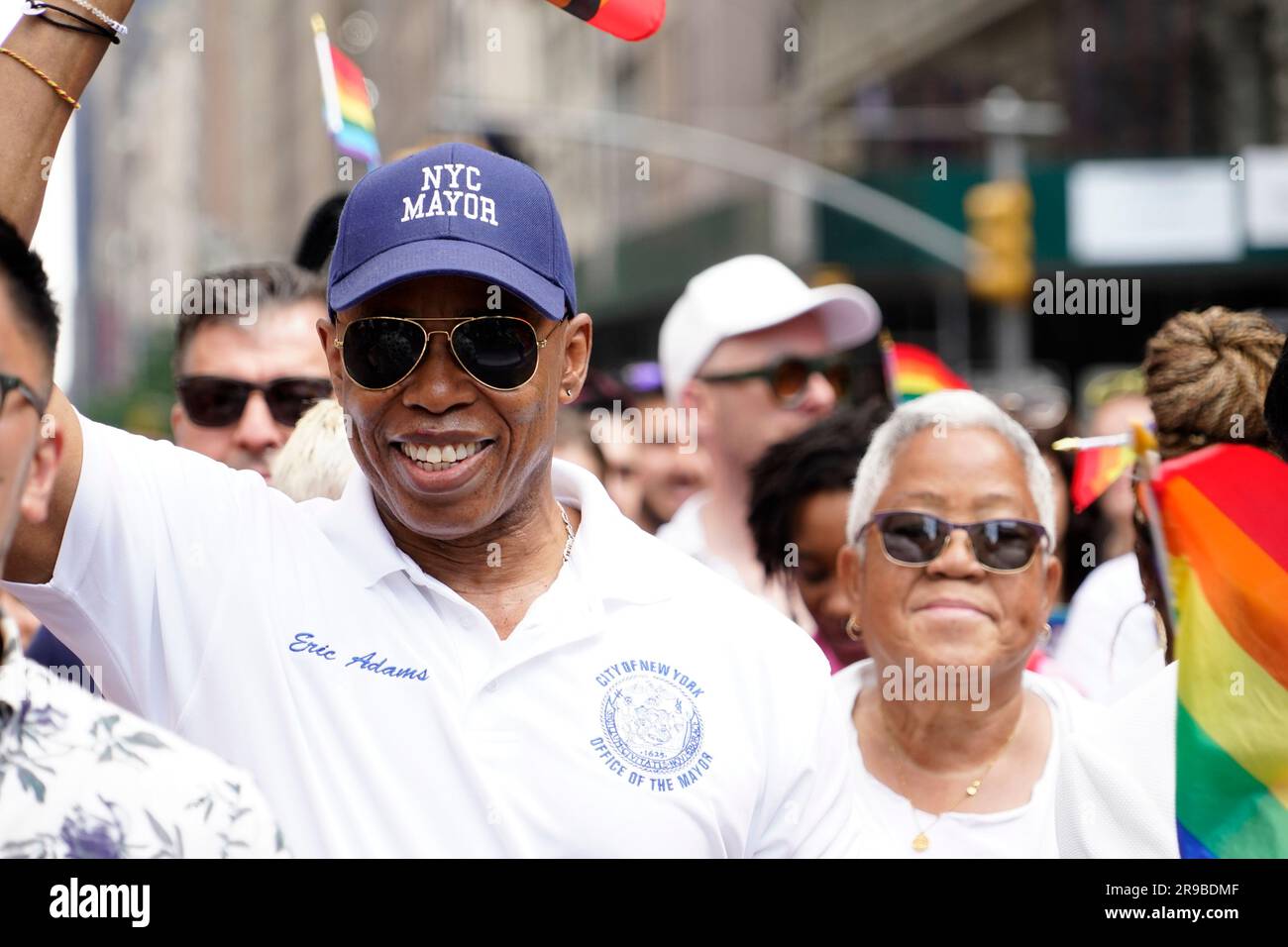 New York, New York, USA. 25th June, 2023. New York City Mayor Eric Adams during The 2023 NY ...