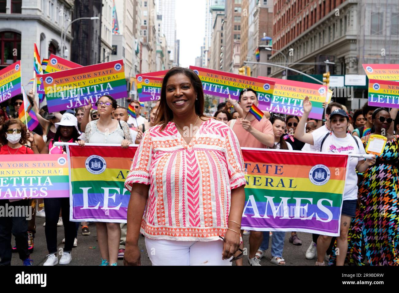 New York, New York, USA. 25th June, 2023. Leticia James during The 2023 ...