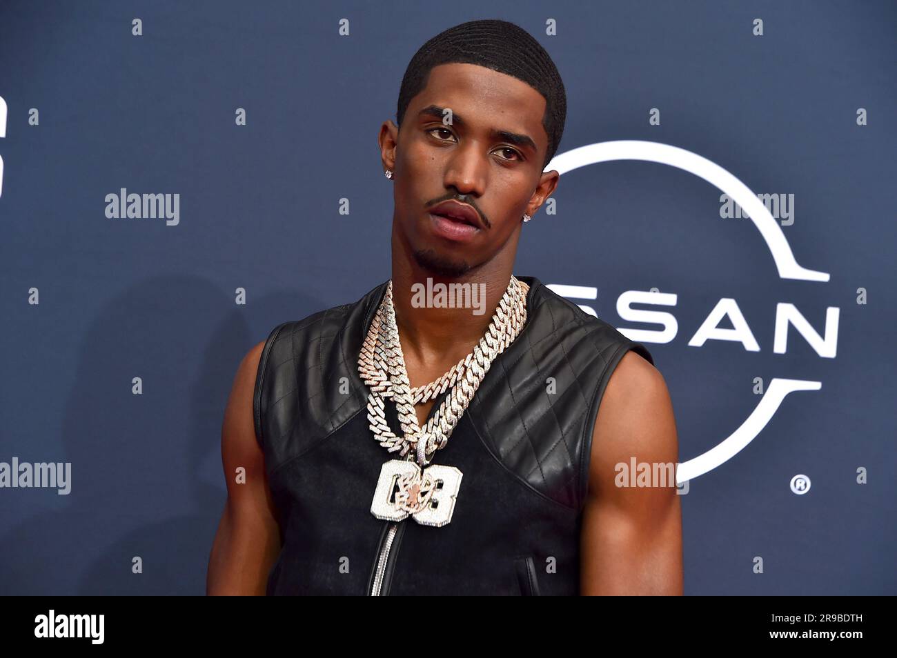King Combs arrives at the BET Awards on Sunday, June 25, 2023, at the ...