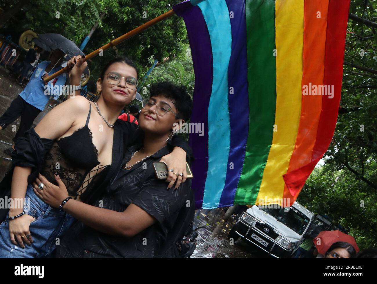 Kolkata, India. 25th June, 2023. June 25, 2023, Kolkata, India: Members ...