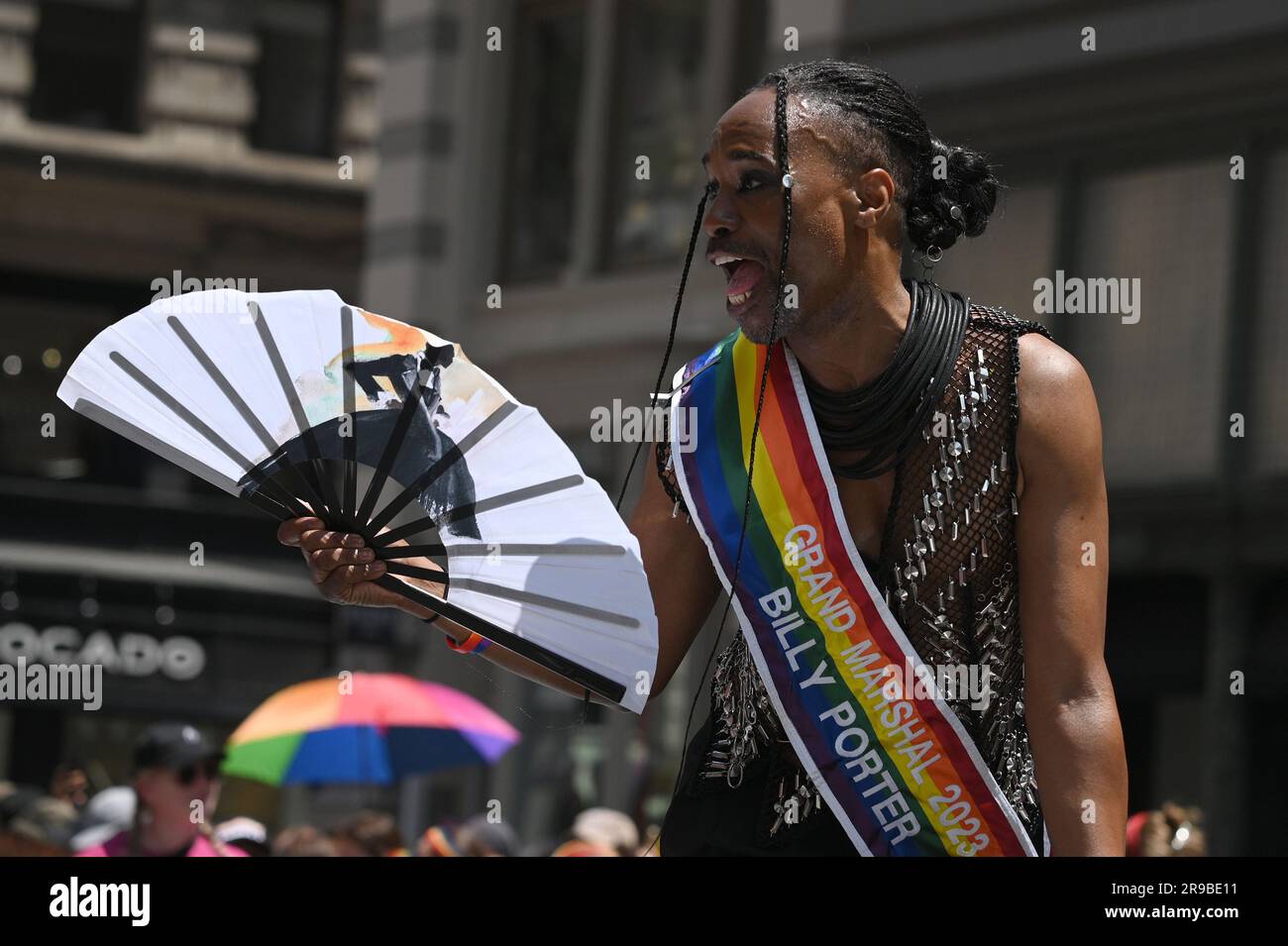 New York, USA. 25th June, 2023. Actor and designated Grand Marshal ...