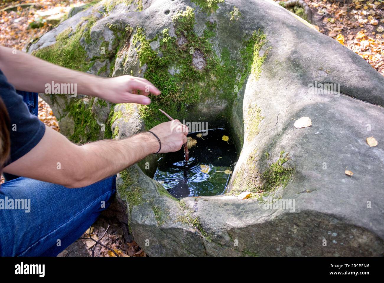 Nature monument "Urochische Chertovo Gorodische" settlement in the ...