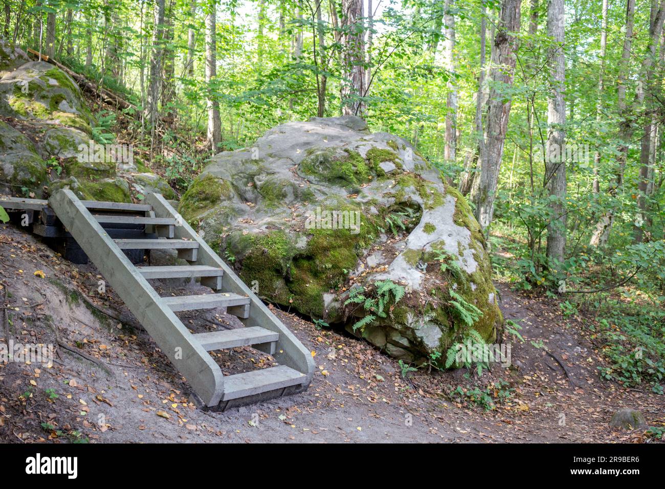 Nature monument "Urochische Chertovo Gorodische" settlement in the ...