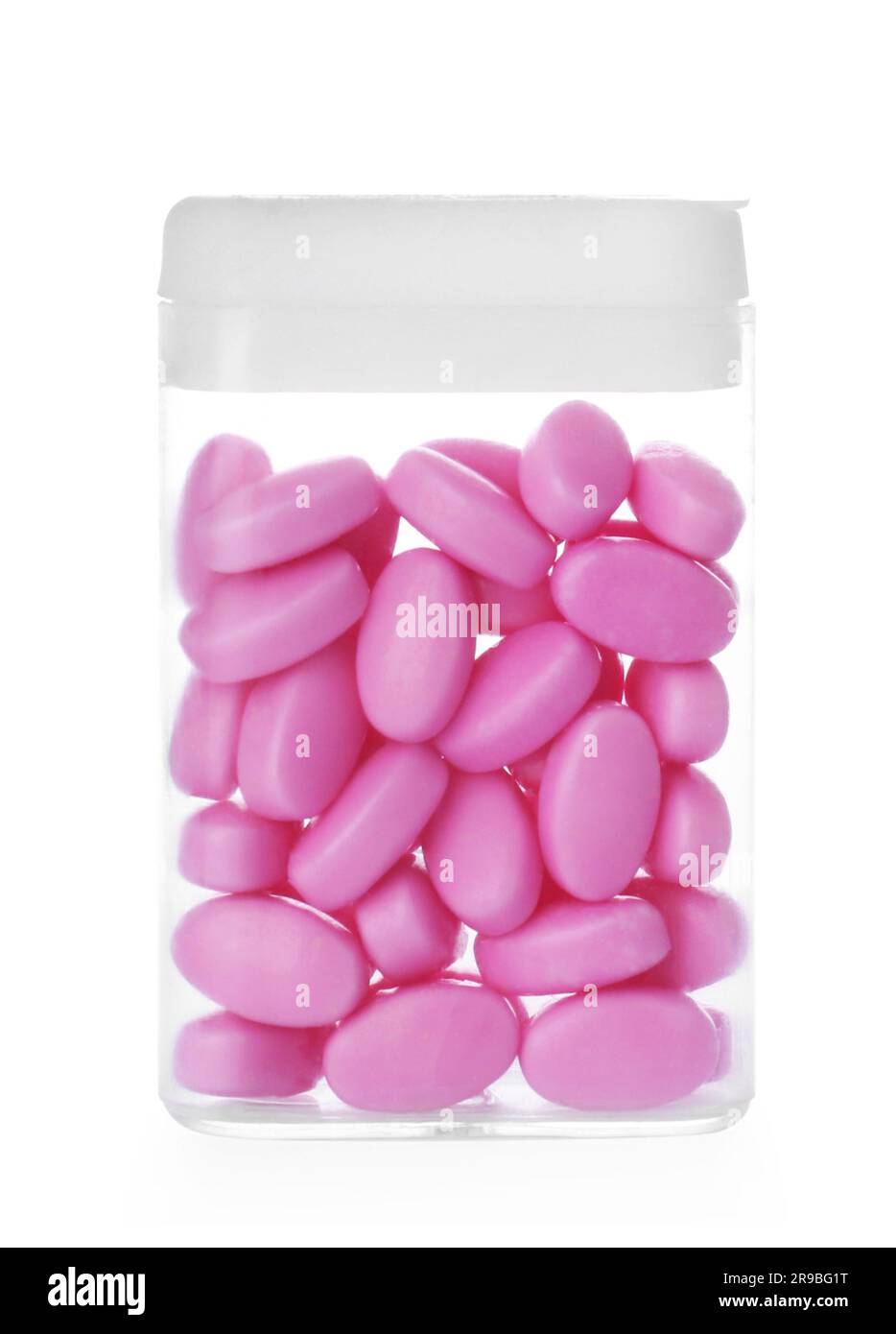 Small pink box candies hi-res stock photography and images - Alamy