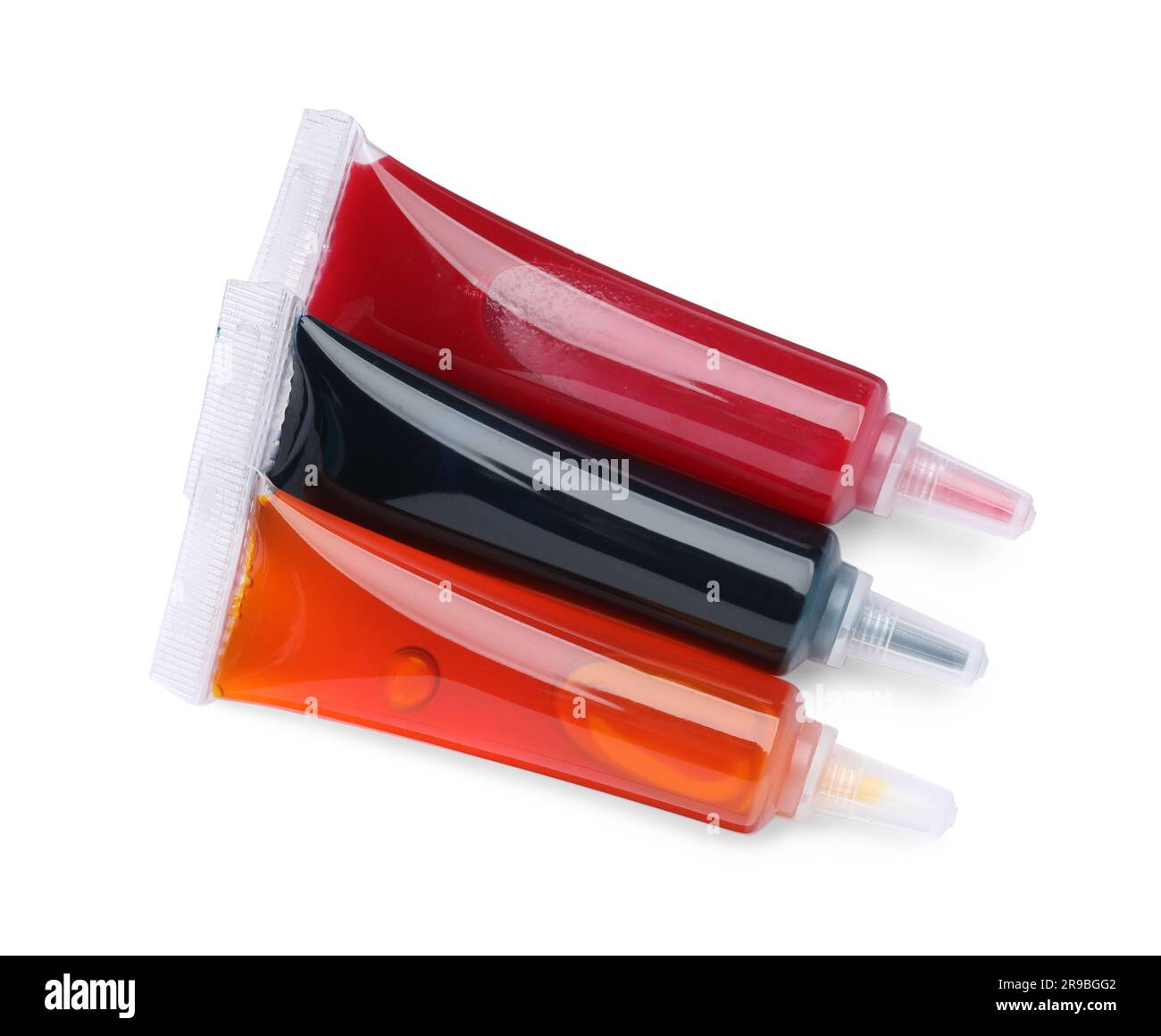 Coloring food tubes hi-res stock photography and images - Alamy