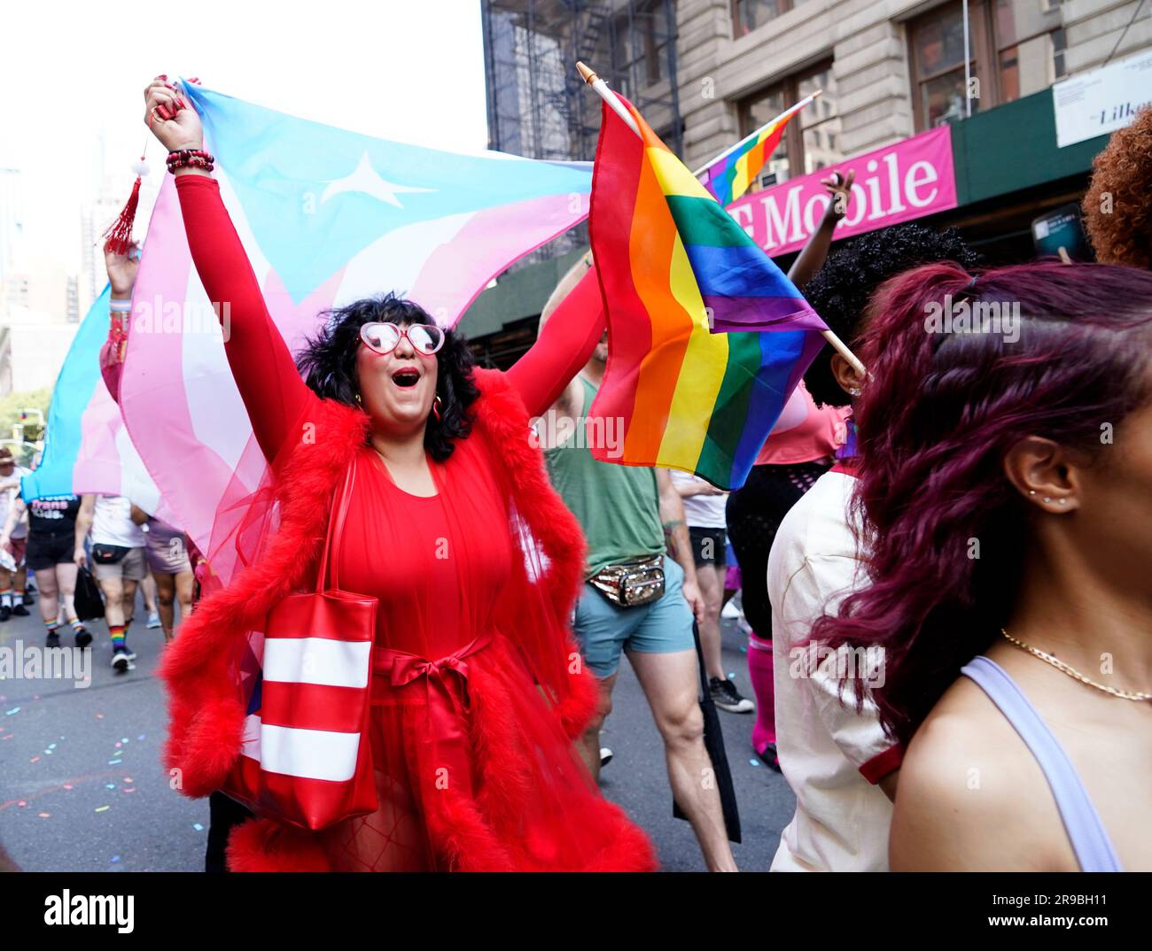 New York, New York, USA. 25th June, 2023. The 2023 NY Pride Parade ...