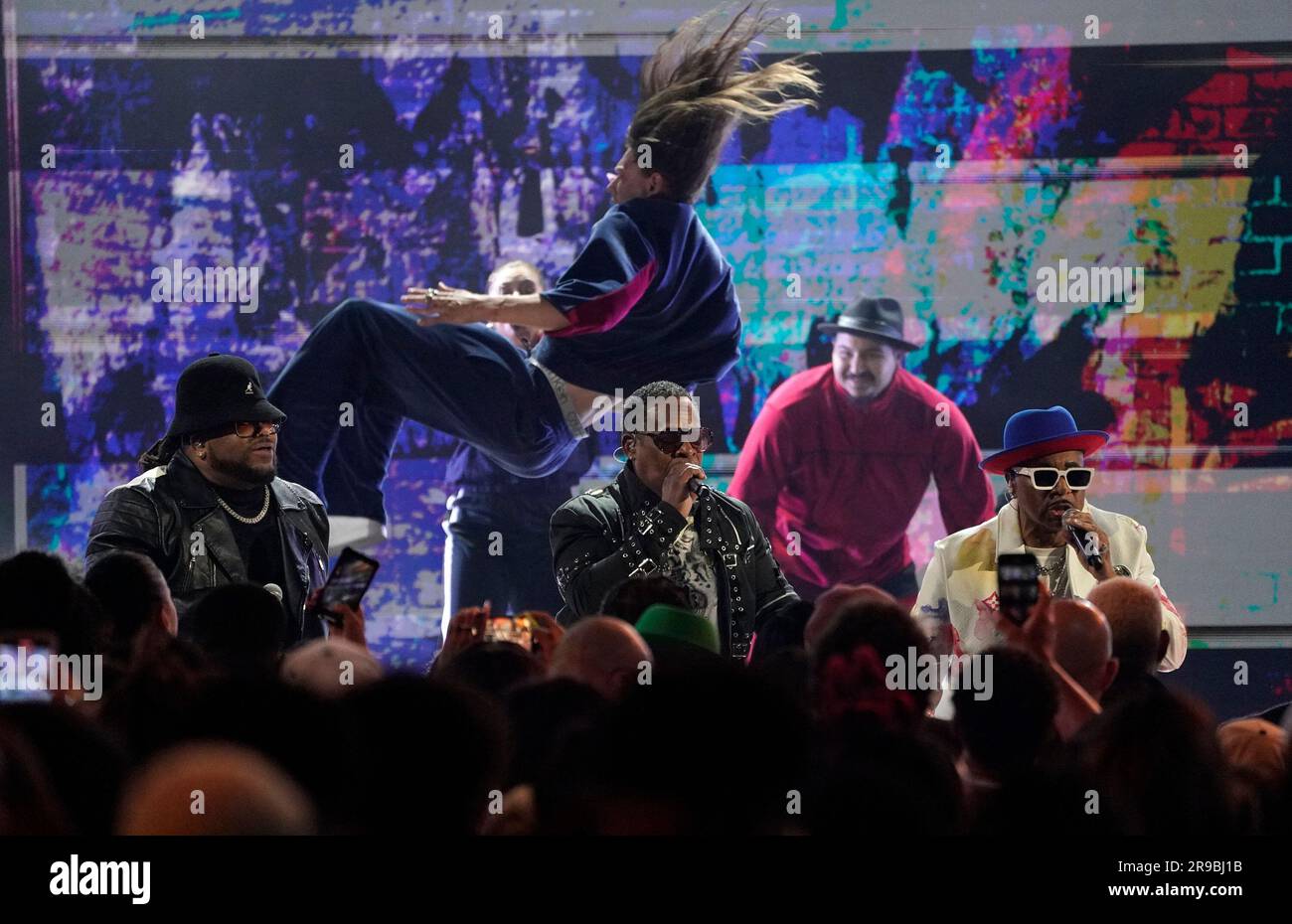 Wonder Mike, from left, Master Gee and Hen Dogg of The Sugarhill Gang ...