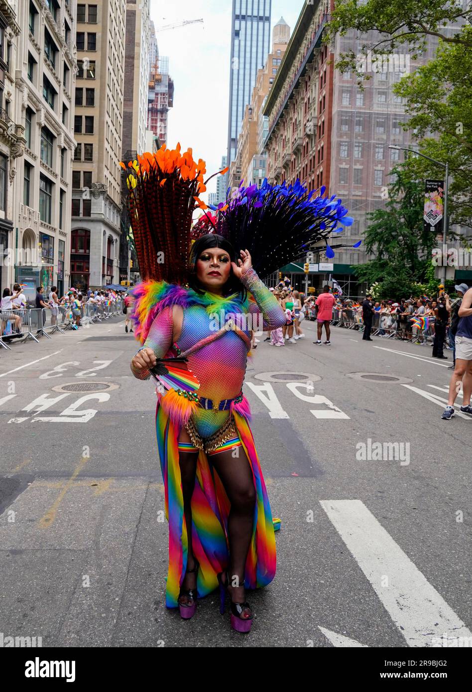 New York, New York, USA. 25th June, 2023. The 2023 NY Pride Parade ...