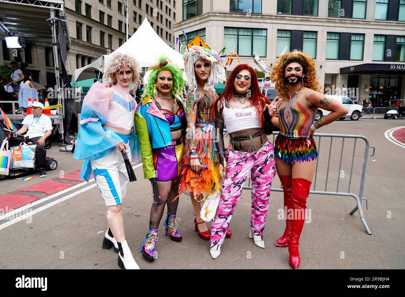 New York New York Usa 25th June 2023 The 2023 Ny Pride Parade