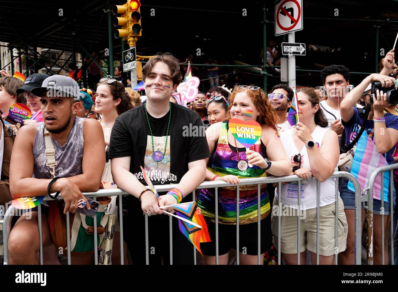 New York New York Usa 25th June 2023 The 2023 Ny Pride Parade