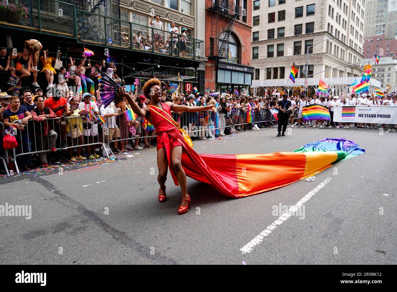 New York, New York, USA. 25th June, 2023. The 2023 NY Pride Parade ...