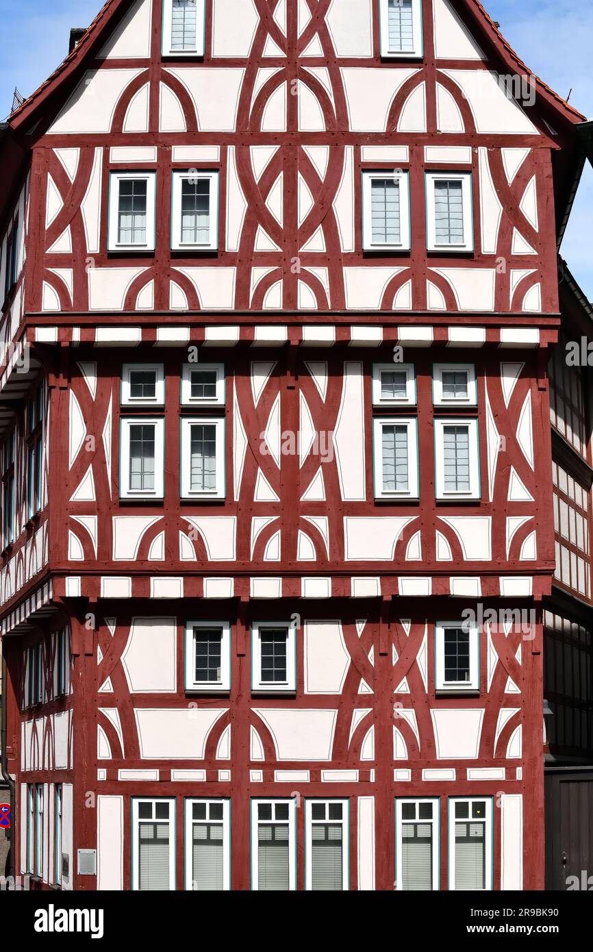 Old style colorful and vivid Bavarian architecture Stock Photo - Alamy