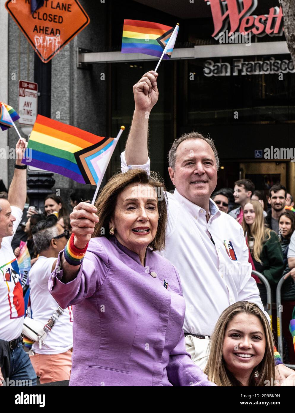 San Francisco, United States. 25th June, 2023. Senator Nancy Pelosi, D ...