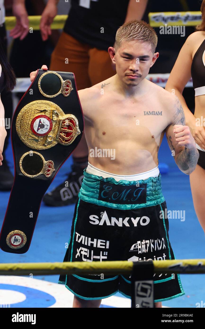 Tokyo, Japan. 24th June, 2023. Kazuto Ioka (JPN) Boxing : WBA World ...