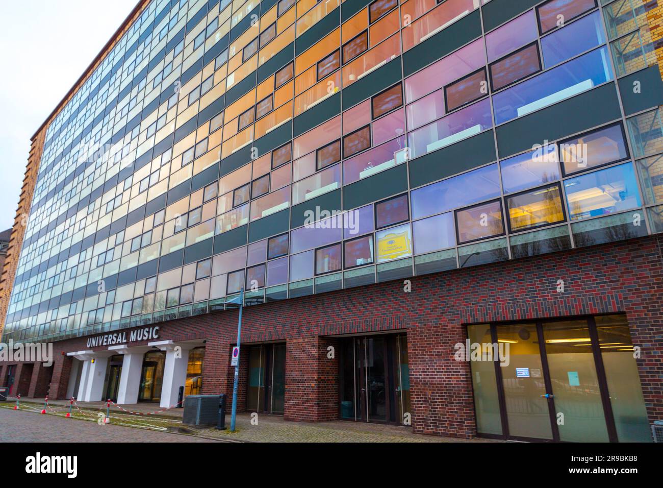 Berlin, Germany - 17 DEC 2021: Berlin headquarters of Universal Music ...
