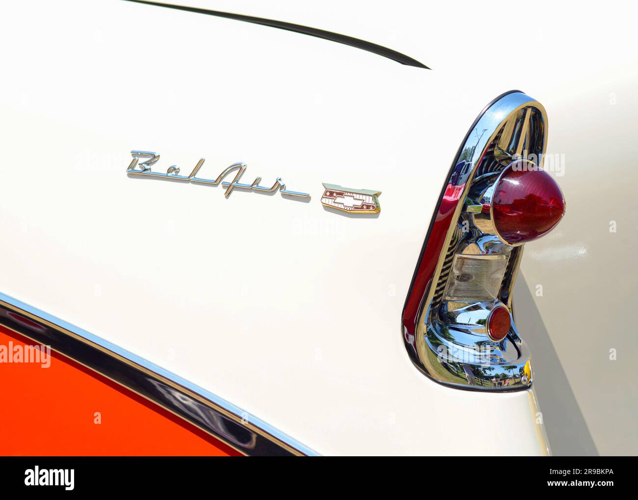 Orange chevrolet bel air hi-res stock photography and images - Alamy